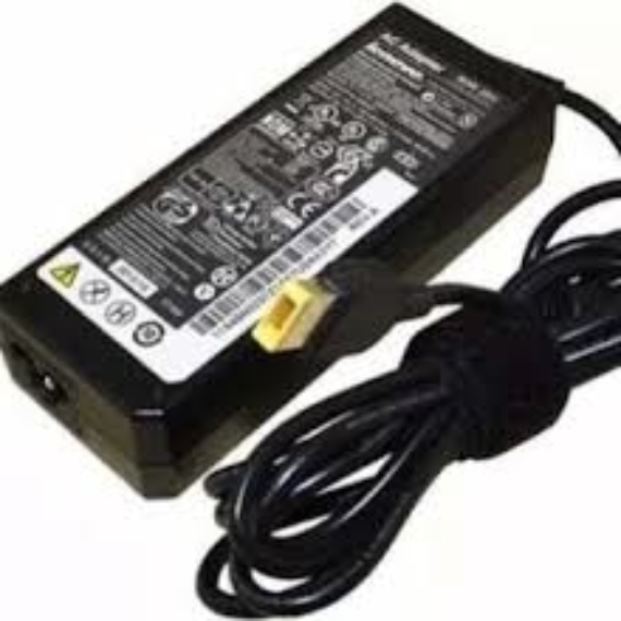 Lenovo AC Replacement Laptop Charger - 20V - 4.5A - Rectangular Port ...